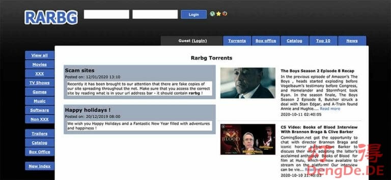 哪些网站可以下载BT种子文件？最受欢迎的10个海外BT种子下载网站推荐 - 灯得